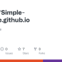 GitHub - Vh03vh/Simple-Website.github.io: Simple Website