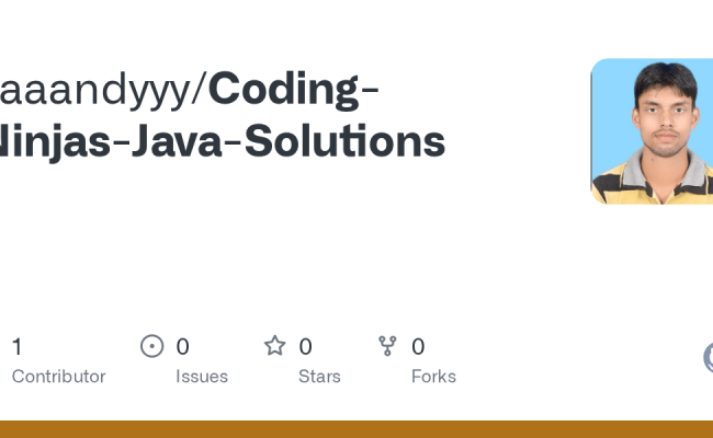 GitHub - Saaandyyy/Coding-Ninjas-Java-Solutions