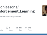 Github Pythonlessons Reinforcement Learning Reinforcement Learning