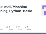 Github Ankur Mali Machine Learning Python Basic