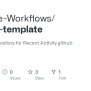 GitHub - Readme-Workflows/activity-template: A Template Repository For ...