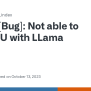[Bug]: Not Able To Use GPU With LLama CPP · Issue #8105 · Run-llama ...