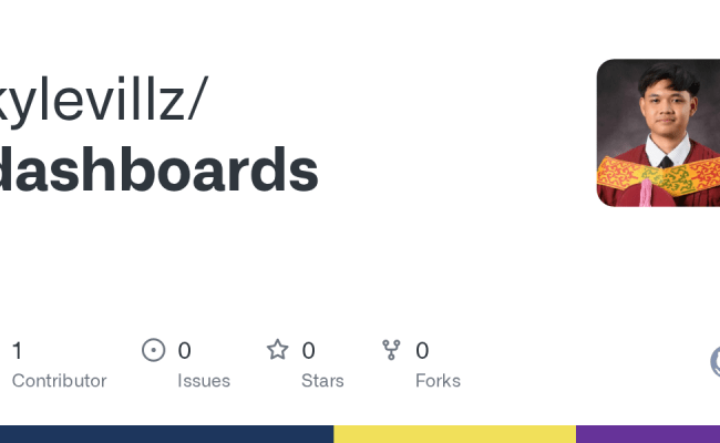 GitHub - Kylevillz/dashboards