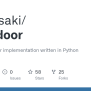 GitHub - Jeffsasaki/backdoor: Linux Backdoor Implementation Written In ...