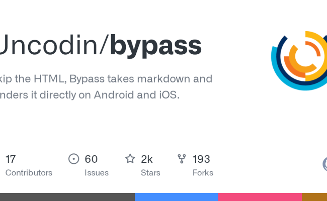 GitHub - Uncodin/bypass: Skip The HTML, Bypass Takes Markdown And ...