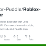 GitHub - Professor-Puddle/Roblox-Executor: An Awesome Roblox Executor ...