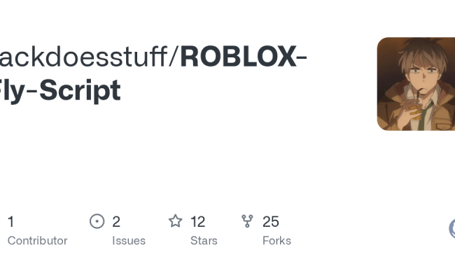 GitHub - Zackdoesstuff/ROBLOX-Fly-Script