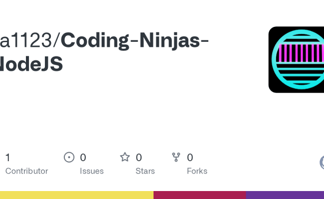 GitHub - Sa1123/Coding-Ninjas-NodeJS