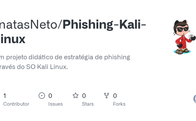 GitHub - JnatasNeto/Phishing-Kali-Linux: Um Projeto Didático De ...