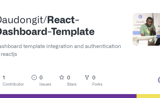 GitHub - Daudongit/React-Dashboard-Template: Dashboard Template ...