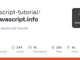 Github Javascript Tutorial En Javascript Info Modern Javascript Tutorial