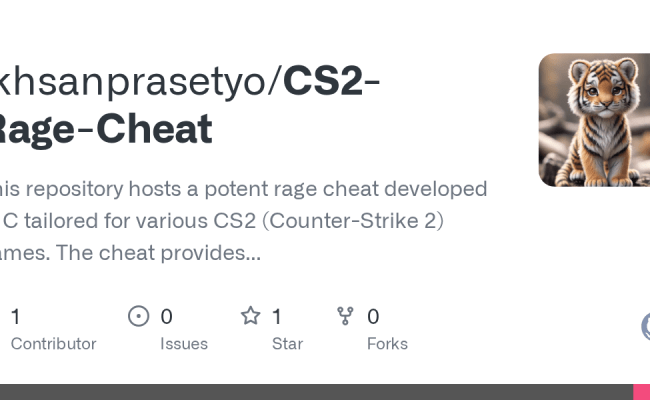 GitHub - Ikhsanprasetyo/CS2-Rage-Cheat: This Repository Hosts A Potent ...