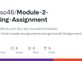 Github Alesso46 Module 2 Coding Assignment Https Github Jhu Ep