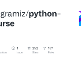 Github Programiz Python Course