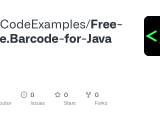 Github Javacodeexamples Free Spire Barcode For Java