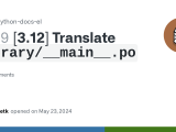 3 12 Translate Library Main Po Issue 339 Python Python