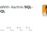 Github Codewith Karthik Sql Mysql