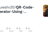 Github Gitsureshr20 Qr Code Generator Using Javascript