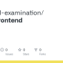 GitHub - National-examination/react-frontend