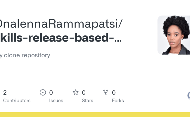 GitHub - OnalennaRammapatsi/skills-release-based-workflow: My Clone ...