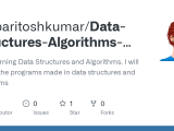 Github Theparitoshkumar Data Structures Algorithms Using Python I Am