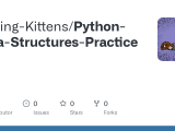 Github Coding Kittens Python Data Structures Practice