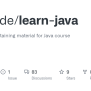 GitHub - Incomplete-engineering/learn-java: Repository Containing ...