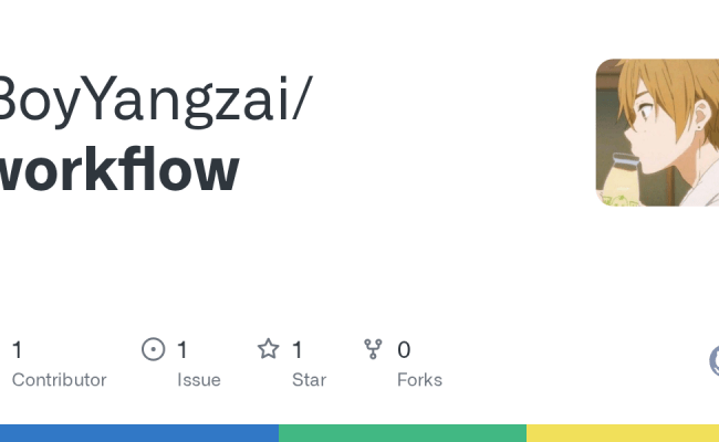 GitHub - BoyYangzai/workflow