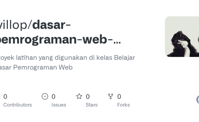 GitHub - Ivillop/dasar-pemrograman-web-dicoding: Proyek Latihan Yang ...