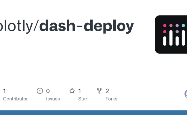 GitHub - Plotly/dash-deploy