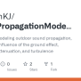 GitHub - KennethKJ/SoundPropagationModeling: Software For Modeling ...