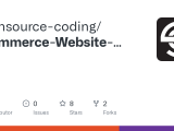 Github Opensource Coding Ecommerce Website Using Html Css Javascript