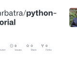 Github Simrbatra Python Tutorial