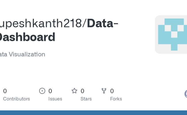 GitHub - Rupeshkanth218/Data-Dashboard: Data Visualization