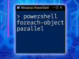 Mastering Powershell Foreach Next A Quick Guide
