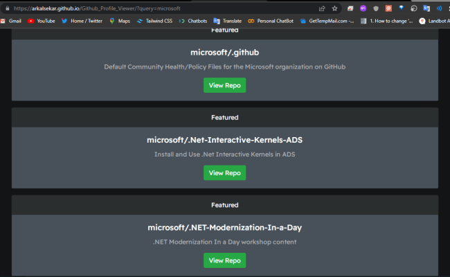 GitHub - Arkalsekar/Github_Profile_Viewer: A Simple Web Application ...