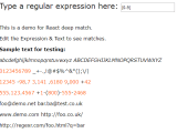 Deep Regex Match Component For React Reactscript
