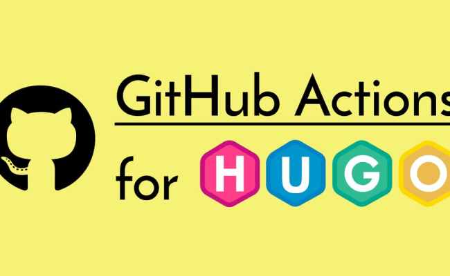 GitHub - Peaceiris/actions-hugo: GitHub Actions For Hugo ⚡️ Setup Hugo ...