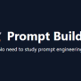 GitHub - MarvinJWendt/promptbuilder.dev: 🛠️ Prompt Builder Is A Free ...