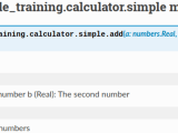 Documentation Sphinx Python Lifecycle Training 0 1 1 Documentation