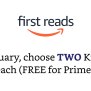 Amazon Prime Members Get Two Free Kindle Books With Amazon First Reads
