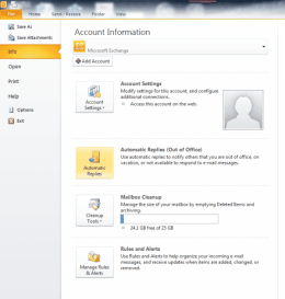 How To Set Out Of Office Message Outlook 2016 TechBeasts