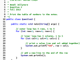 Terminal Learning Java Nested Loops