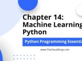 Chapter 14 Introduction To Machine Learning With Python Thecloudstrap