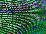 Closeup Of Java Script And Html Code Template Of Website Selective