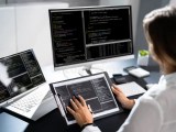Web Developer Programming Software Code Stock Image Image Of Code