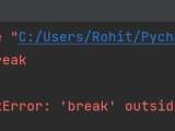 Break Outside Loop Python Example Code Eyehunts