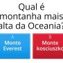 Atividade De Geografia - Quiz