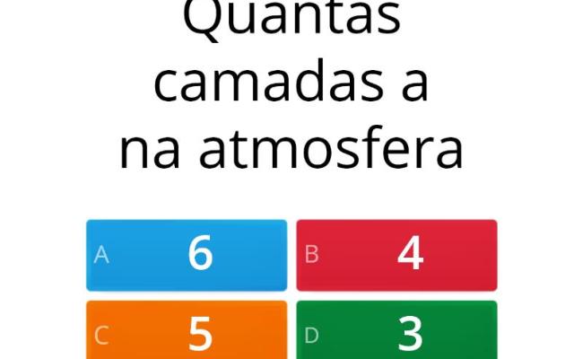 Atividade De Geografia - Quiz