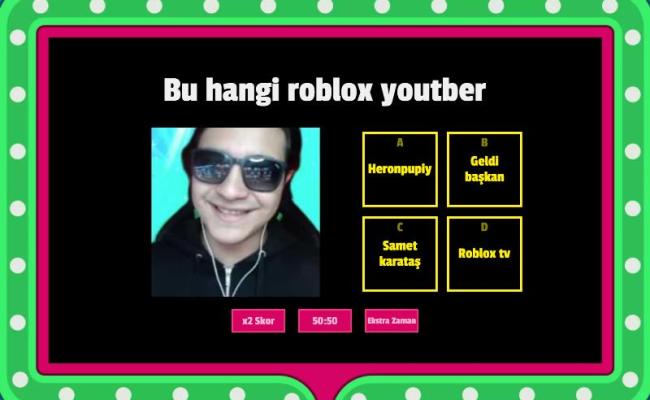 Roblox Quiz - Gameshow Quiz